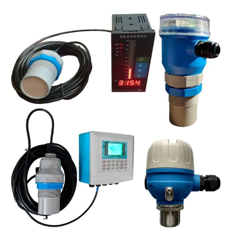Ultrasonic Level Transmitter Instrument for Measuring Levels ...